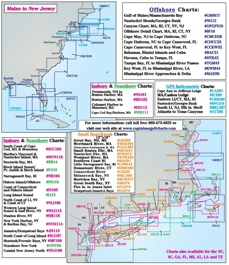 Coastline Layout - Captain Segull's